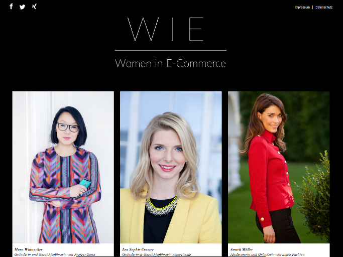 New Initiatives: What Are Women Doinging in E-Commerce? New Initiatives: What Are Women Doinging in E-Commerce?